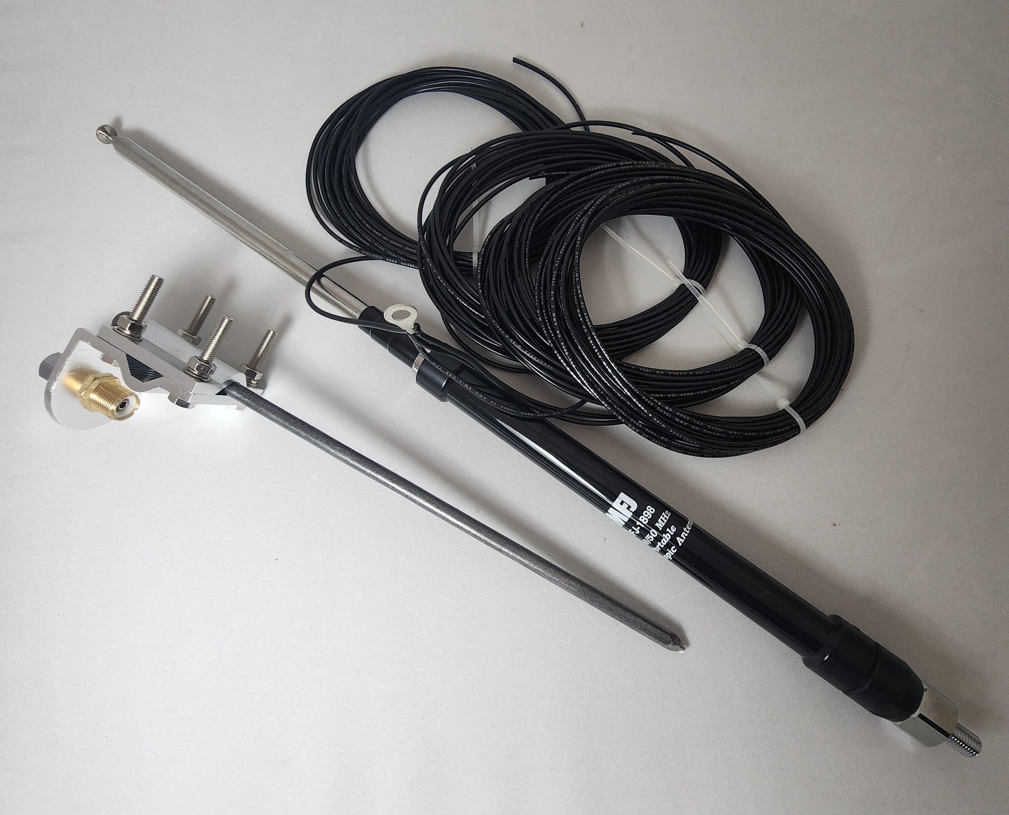 MFJ-1898MR, 40-6 M POTA/Portable Antenna with FASTTUNE(TM) Inductor an ...