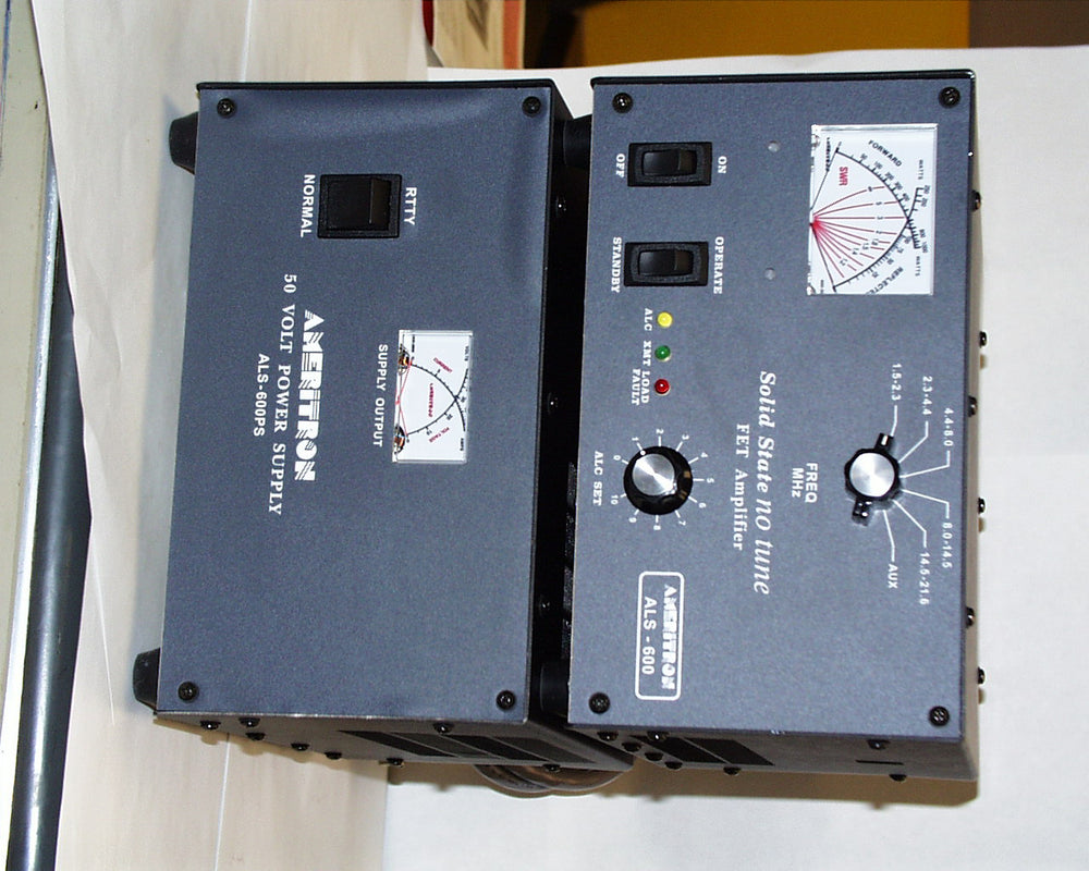 ALS-600-SEC 600W HF Amplifier with matching power supply, USED, Second ...