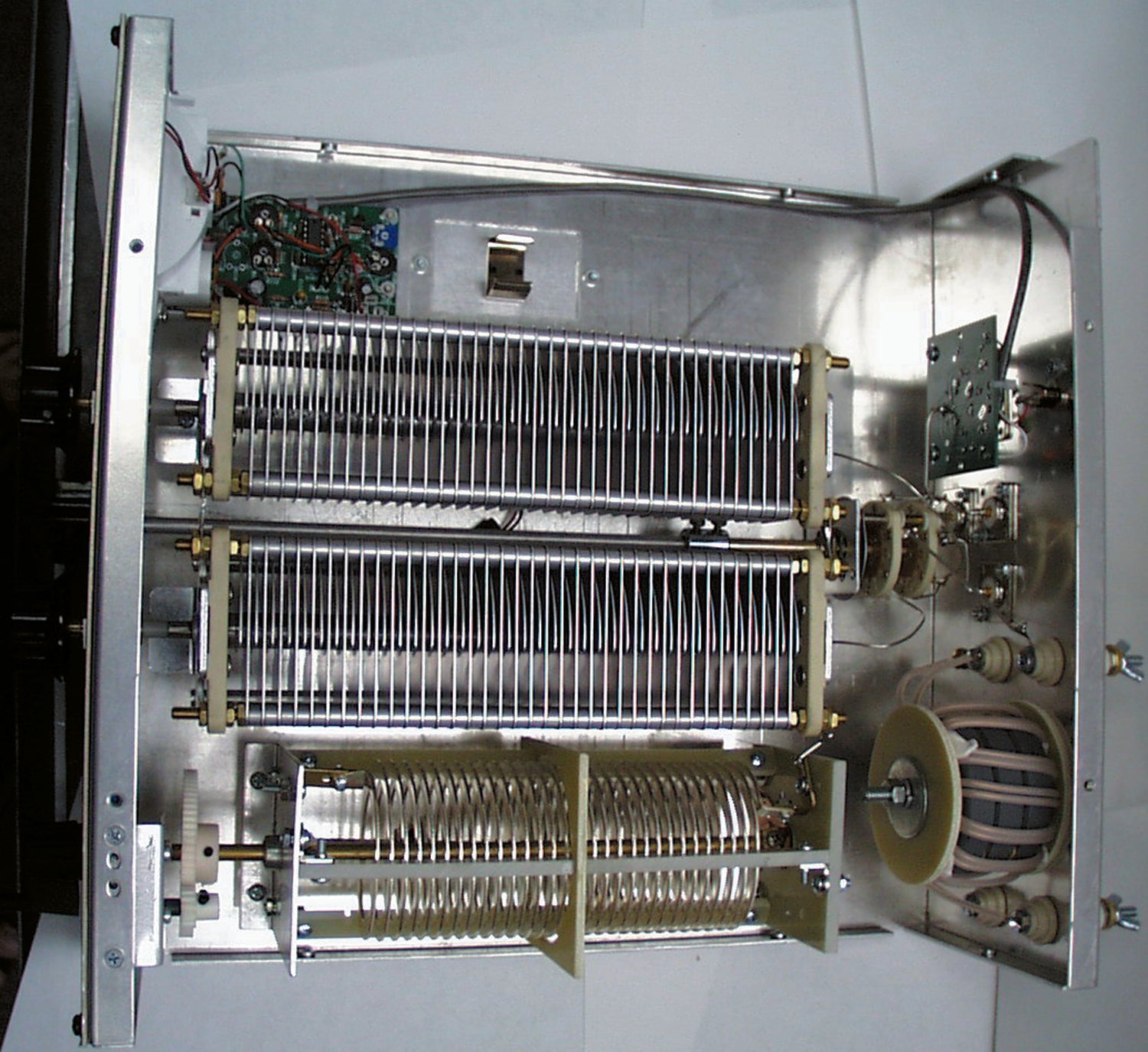 ATR-30 HF Antenna Tuner with Aircore roller inductor, 500 pF matching ...