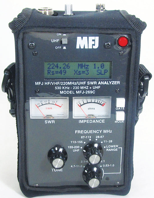 MFJ-39C,Analyzer Carry Pouch for MFJ-269 original analyzers | MFJ Enterprises Inc