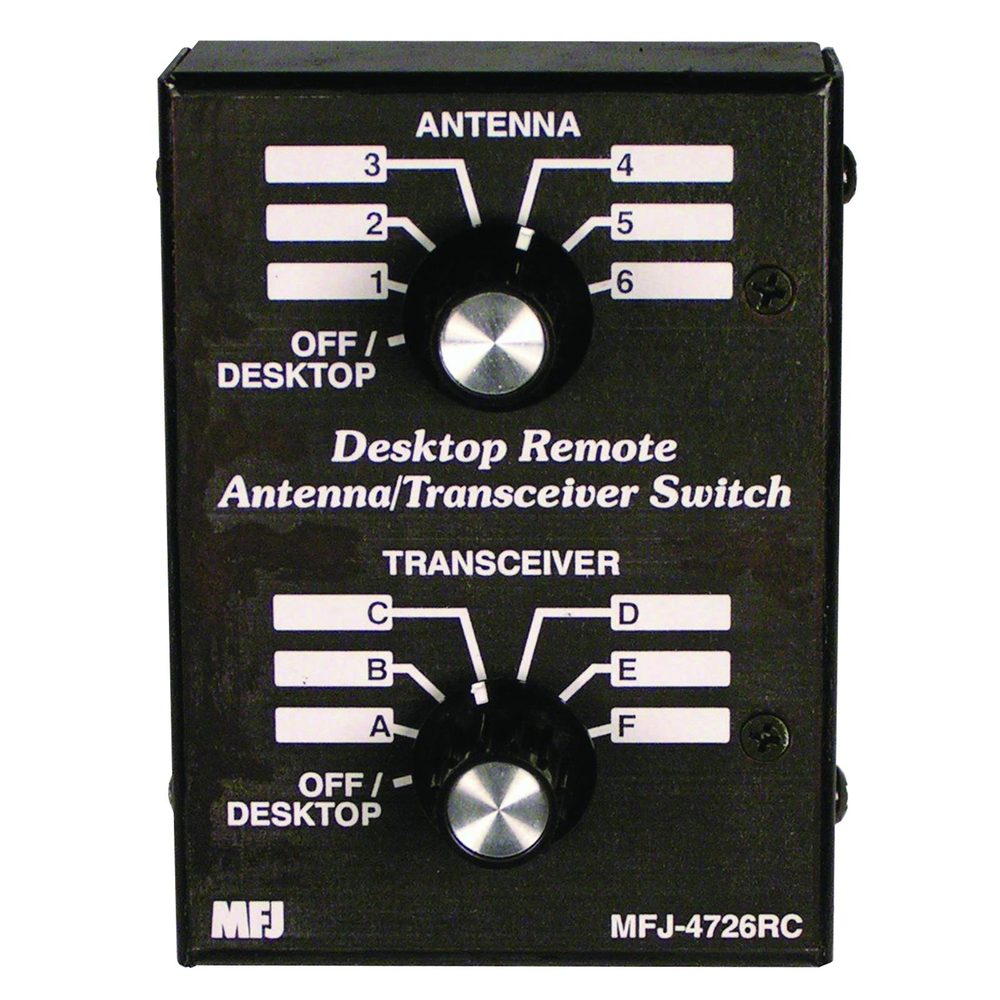MFJ-4726RC, Remote Control for MFJ-4726, 6-Position | MFJ Enterprises Inc