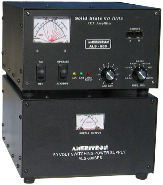 ALS-600S, 600WATT, SOLID STATE AMP W/SWITCHING POWERSUPPLY | MFJ ...