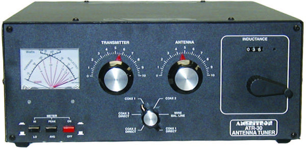 ATR-30, ANTENNA TUNER, HF, EDGEROLLER, 3kW, 110/220VAC | MFJ ...