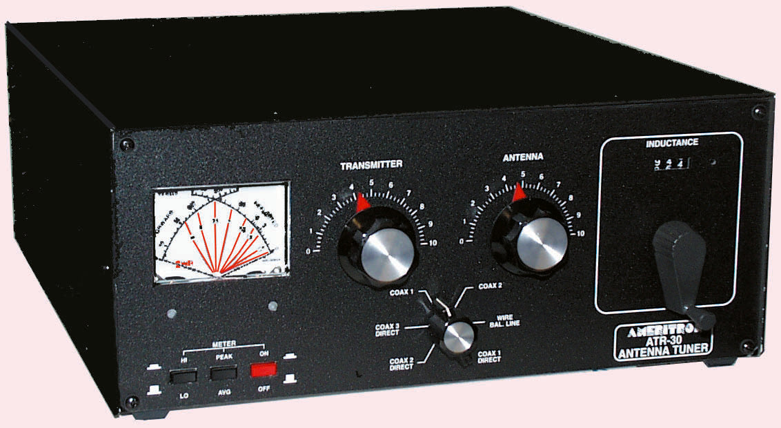ATR-30X, ANTENNA TUNER, HF, EDGE ROLLER, 3KW, 220VAC | MFJ Enterprises Inc