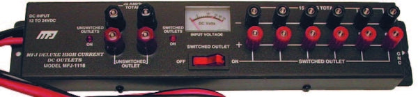 MFJ-1118, HIGH CURRENT DC MULTI-OUTLET | MFJ Enterprises Inc
