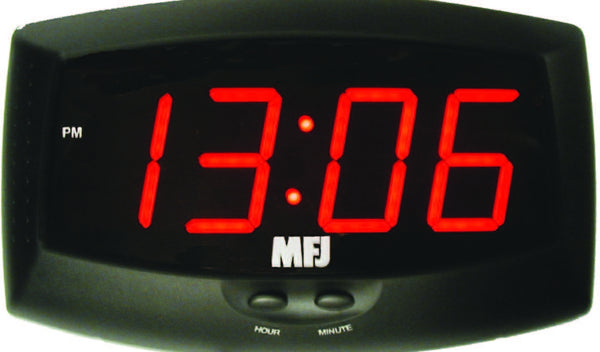 MFJ-117, LED CLOCK,2.5~,DISP 24 OR 12 HR,110 VAC,BAT.BACKUP | MFJ ...