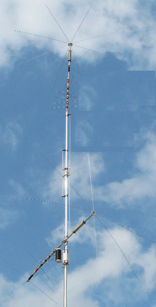 MFJ-1799,VERTICAL ANTENNA,10-BD, 2, 6, 10, 12, 15, 17, 20, 30, 40, 80 ...
