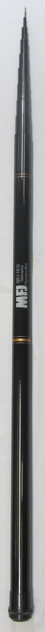 MFJ-1910, FG POLE, 33FT TELESCOPIC FIBERGLASS POLE | MFJ Enterprises Inc