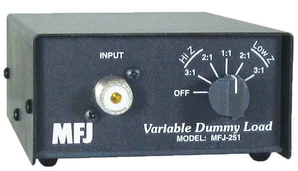 MFJ-251, DRY DUMMY LOAD, SWITCHABLE,16.6,25,50,100,150,HF+6 | MFJ ...