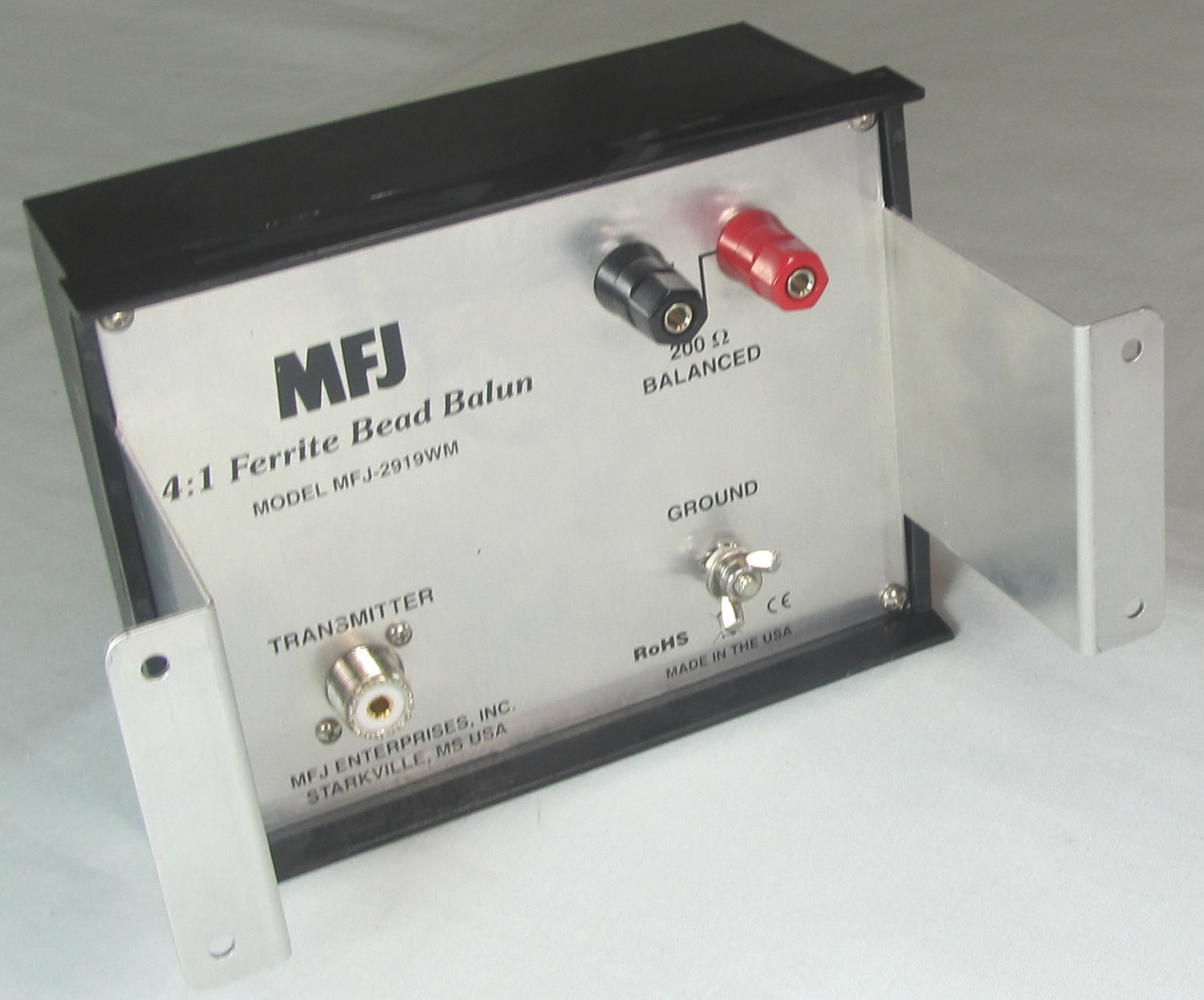 MFJ-2919WM,BALUN, BEAD, 4:1 1.8-30MHz, WALL MOUNT, 1.5kW | MFJ ...