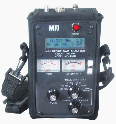 MFJ-29D, POUCH WITH WINDOWS FOR ANALYZER, 259C/209 | MFJ Enterprises Inc