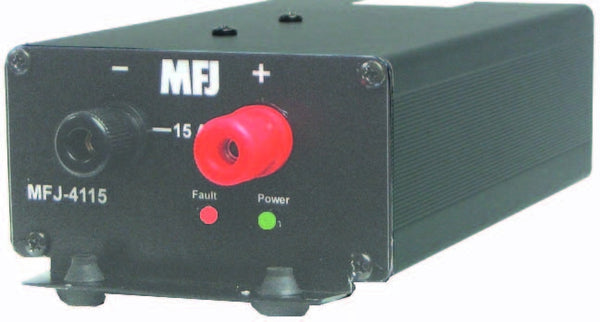 MFJ-4115, SWITCHING POWER SUPPLY, BASIC, 15A@13.8V | MFJ Enterprises Inc