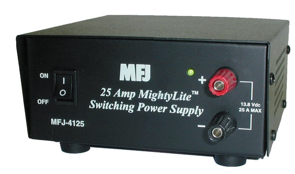 MFJ-4125, SWITCHING POWER SUPPLY, BASIC, 25 AMPS | MFJ Enterprises Inc