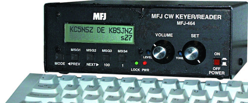 MFJ-464, CW KEYER/READER | MFJ Enterprises Inc