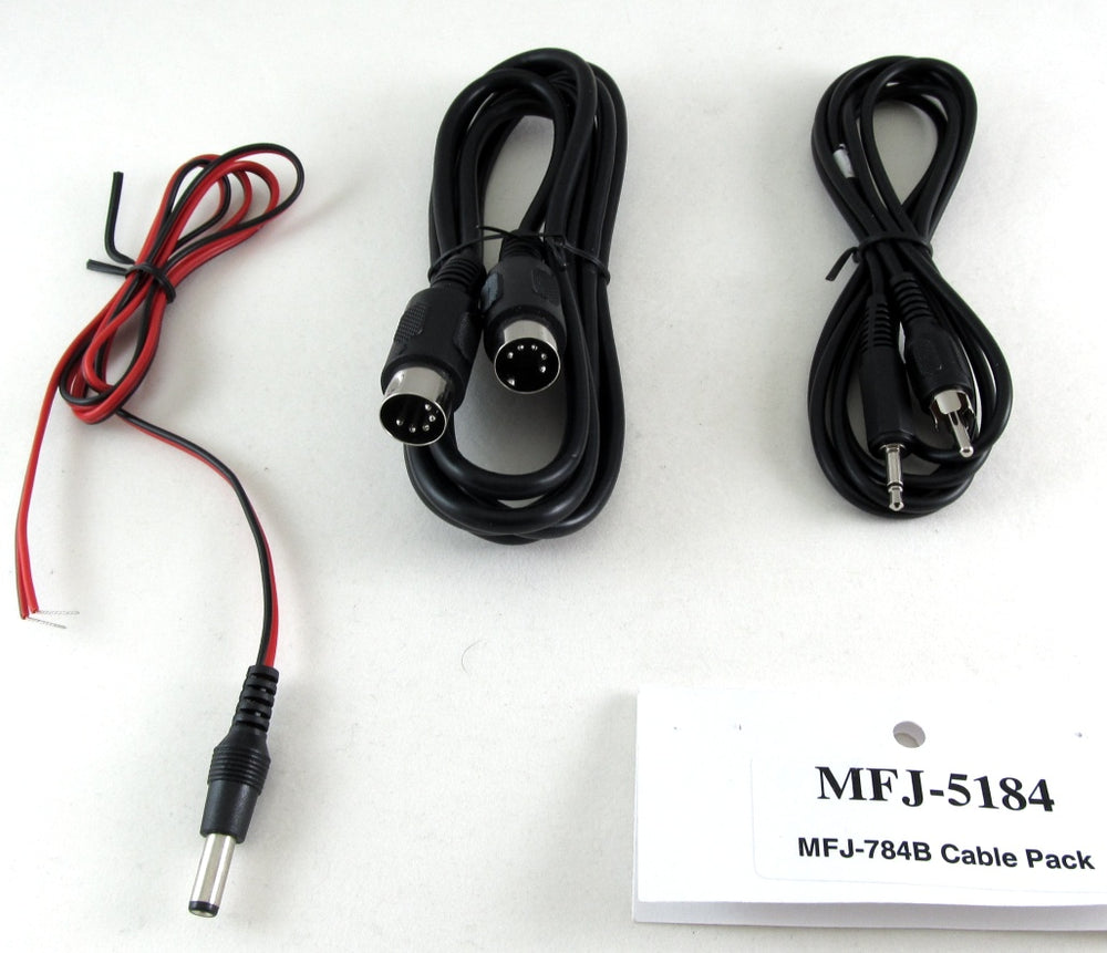 MFJ-5184, CABLE, 784B DSP CABLE PACK | MFJ Enterprises Inc