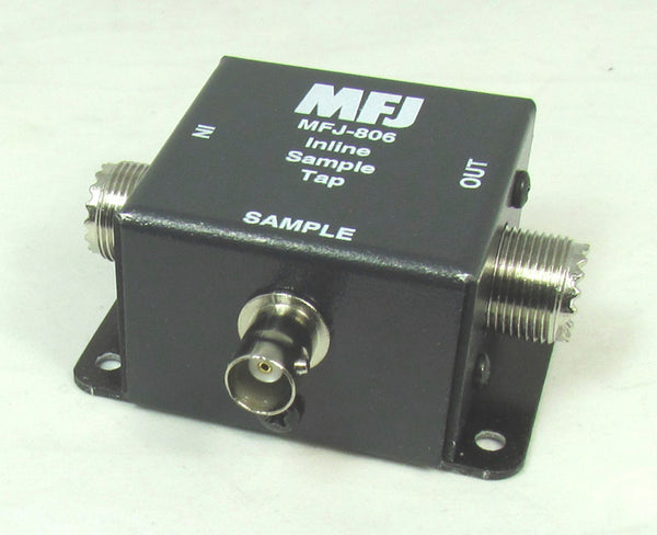MFJ-806, RF SAMPLE TAP,IN LINE, .05-100 MHz, 600 WATTS | MFJ ...