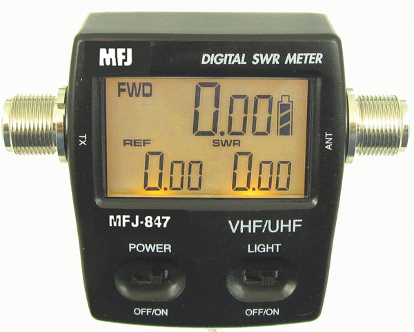 MFJ-847, WATTMETER, DIGITAL, 125-525 MHz, 120 WATT | MFJ Enterprises Inc
