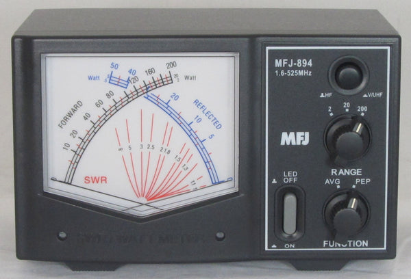 MFJ-894, GIANT X SWR/WATTMETER, 1.6-525MHz | MFJ Enterprises Inc