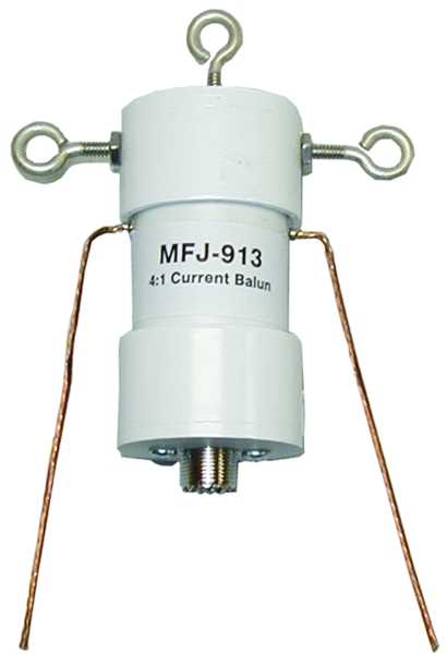 MFJ-913,BALUN, CURRENT, 4:1, 1.8-30 MHz, 200 WATTS | MFJ Enterprises Inc