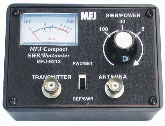 MFJ-9213, QRP POCKET SWR/WATTMETER, 5,30, 100 WATTS | MFJ Enterprises Inc