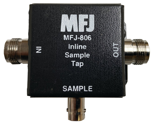 MFJ-806N, RF SAMPLE TAP,IN LINE, .05-100 MHz, 600 WATTS | MFJ ...