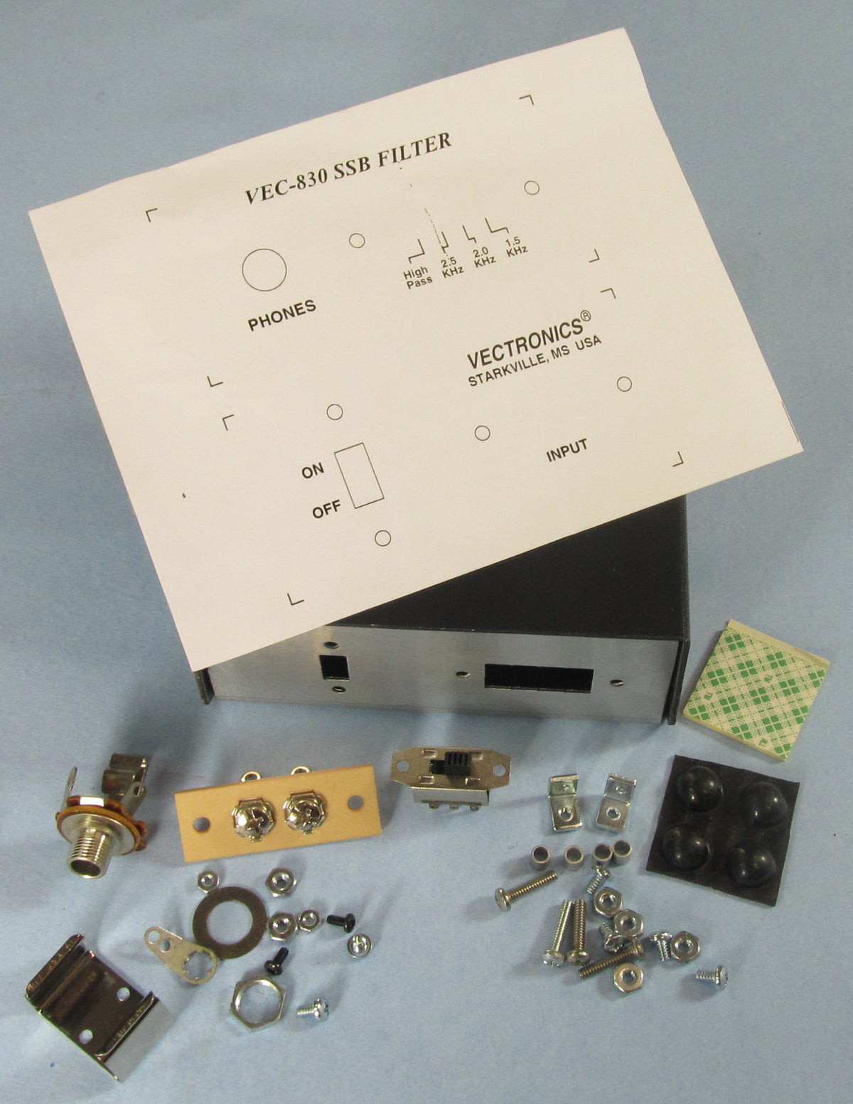 VEC-830KC, KIT CASE, SUPER SSB AUDIO FILTER | MFJ Enterprises Inc